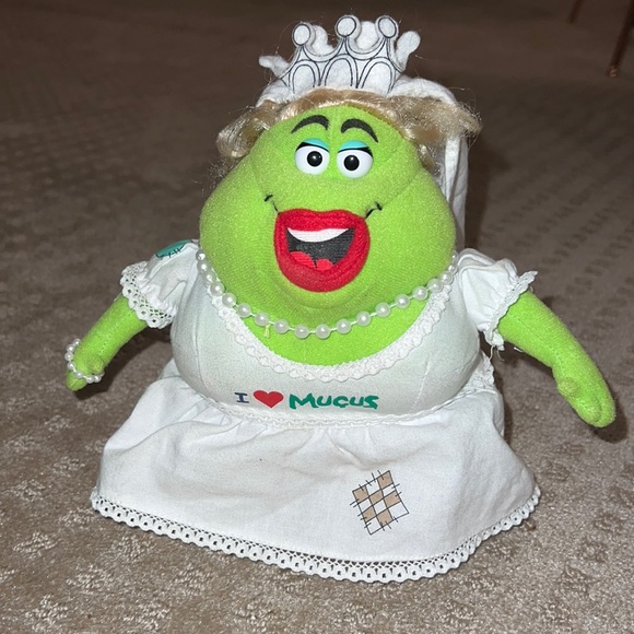 mucinex | Toys | Mrs Mucinex Germ Bride Collectible Plush Euc | Poshmark